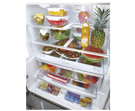 LG Refrigerator Review - Mega-capacity French Door LFX33975ST ...